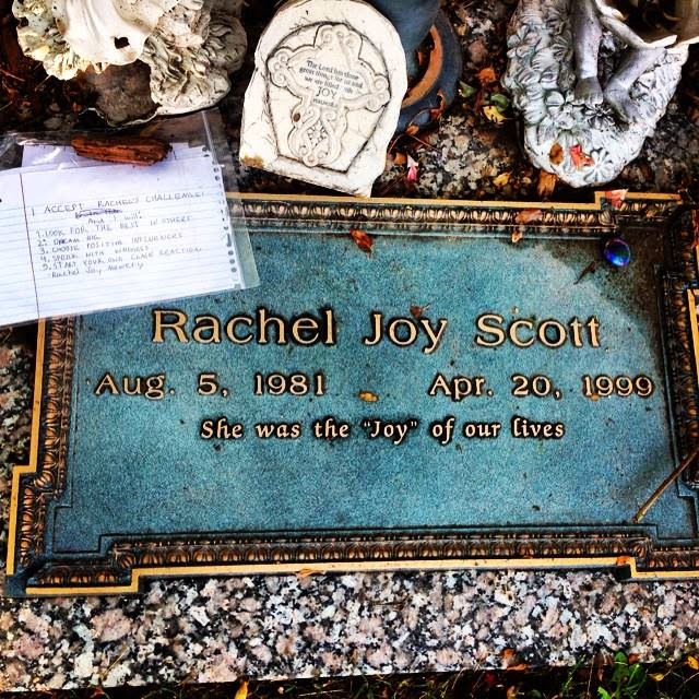 Rachel Scott Grave