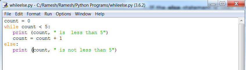 PYTHON BASICS - RAMESH'S BLOG