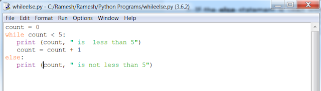 PYTHON BASICS - RAMESH'S BLOG