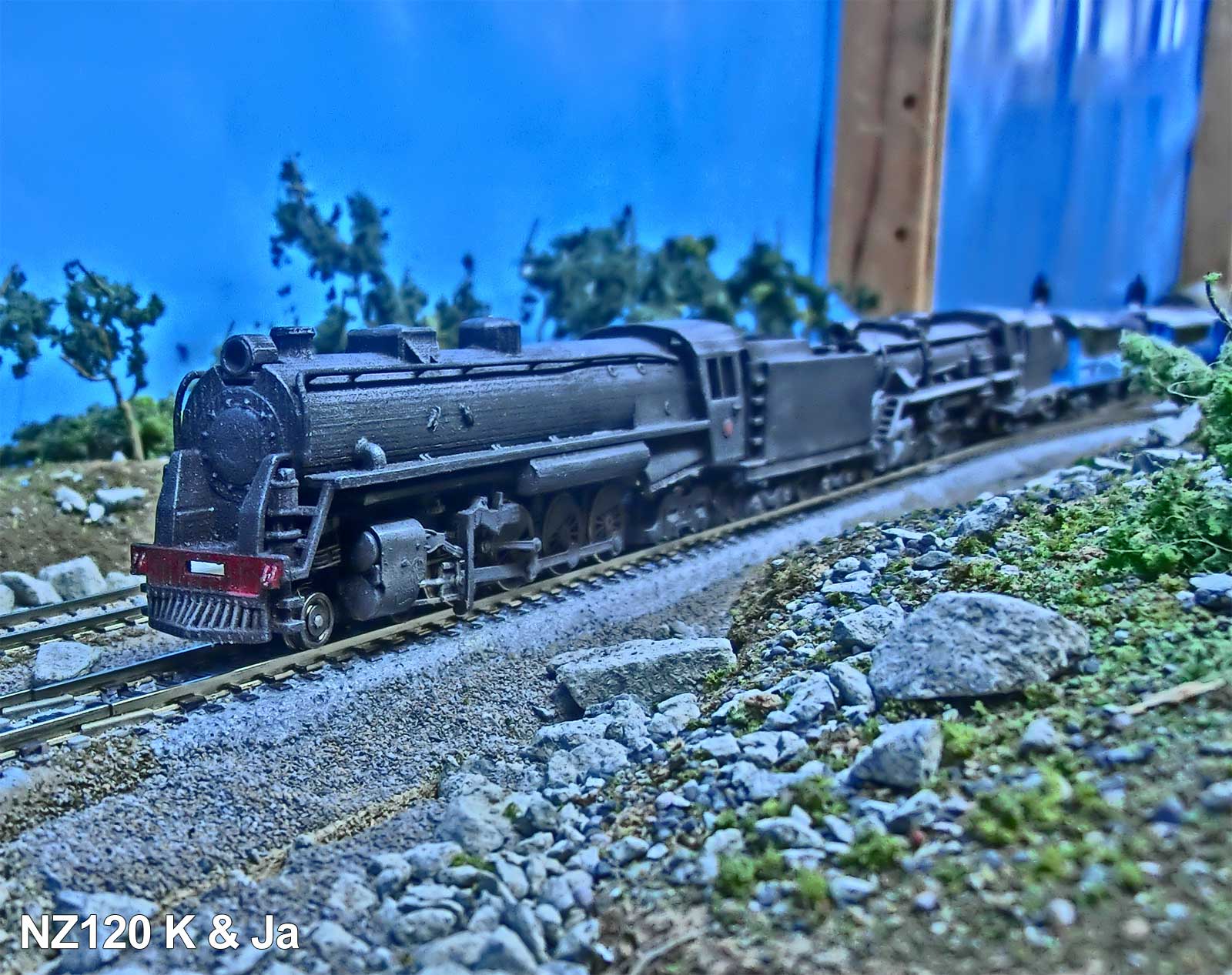 New Zealand Railway Models (Kiwi Trains): NZ120 K Class print arrival