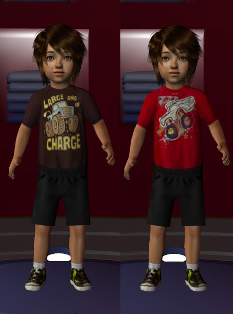 Birdgurl's Sims 2 Creations: Toddler Male Outfit Collection 28