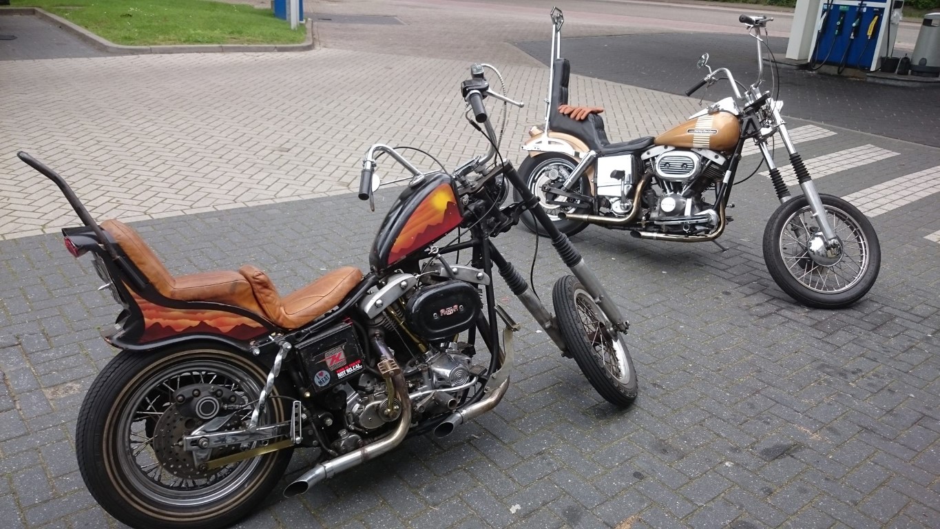 ZZ chop: Crazy Frank fender chopper kit for sale