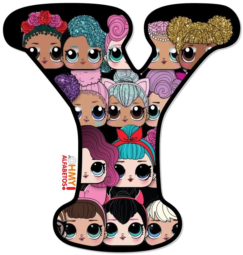 Abecedario con Caras de LOL Surprise. LOL Surprise Faces Alphabet. - Oh ...