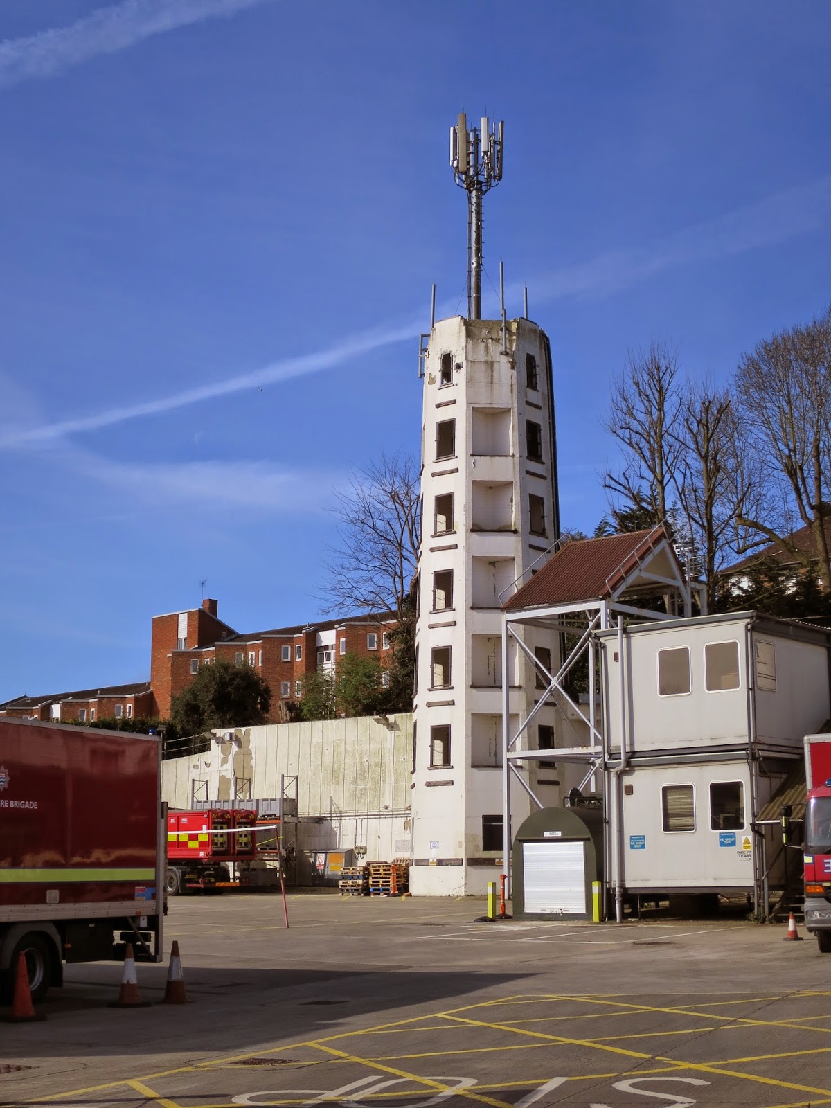 Subtopian: Croydon Modernism no 3 - the new Old Town fire station