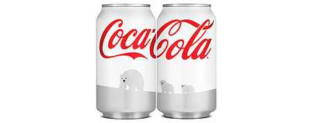 Sizzerbiz: Coca Cola's White Christmas Cans