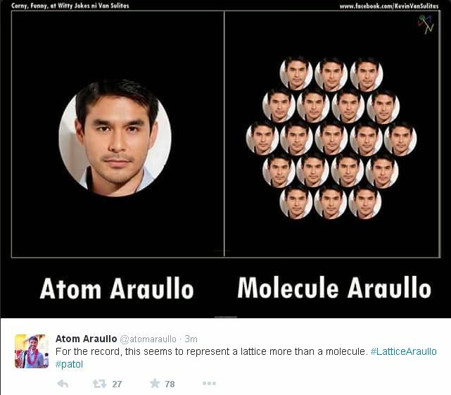 Atom Araullo goes geeky over a popular meme