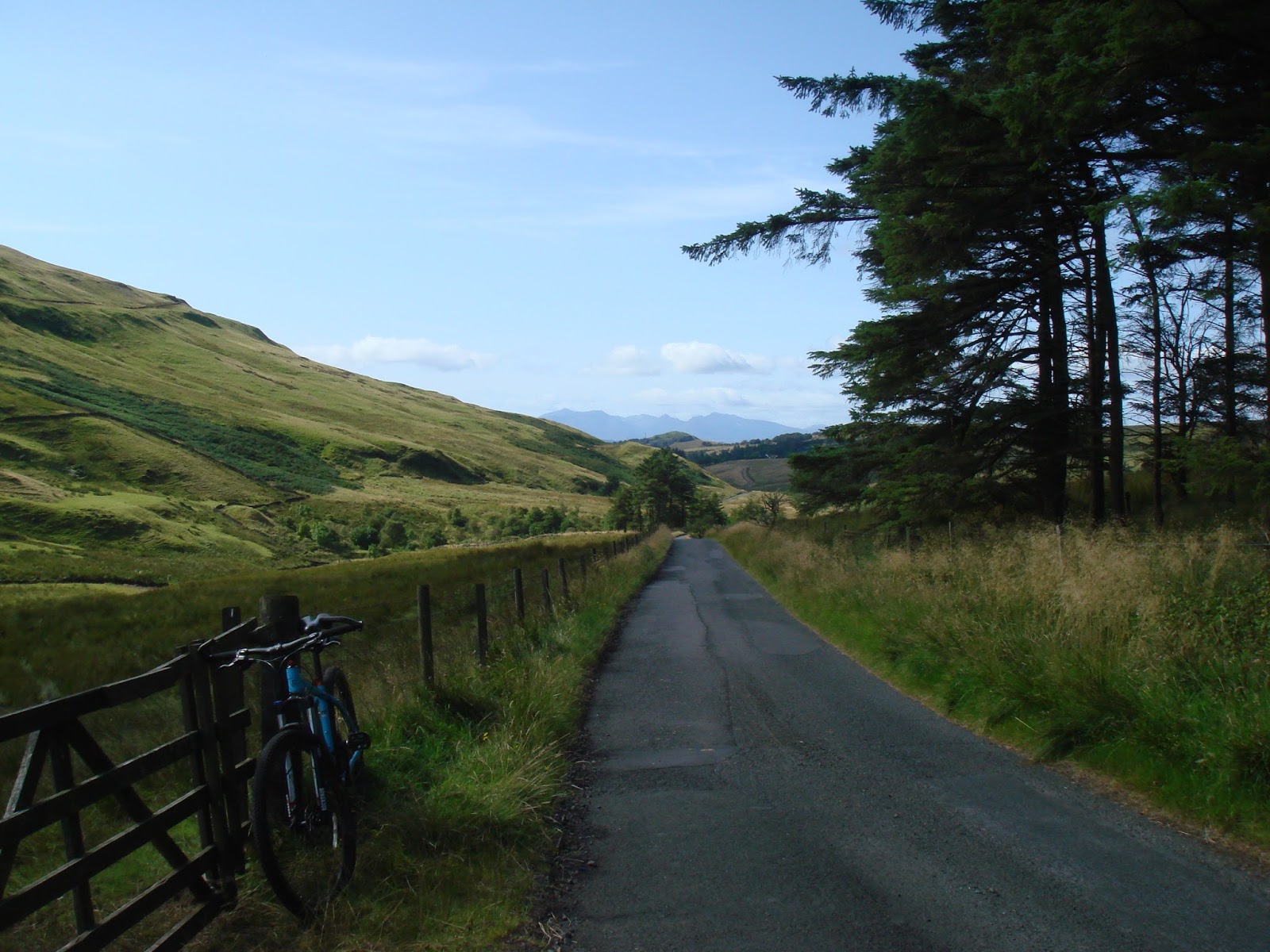 Cycling Meditations: Travelling the Old Largs Road: Drumfrochar to ...