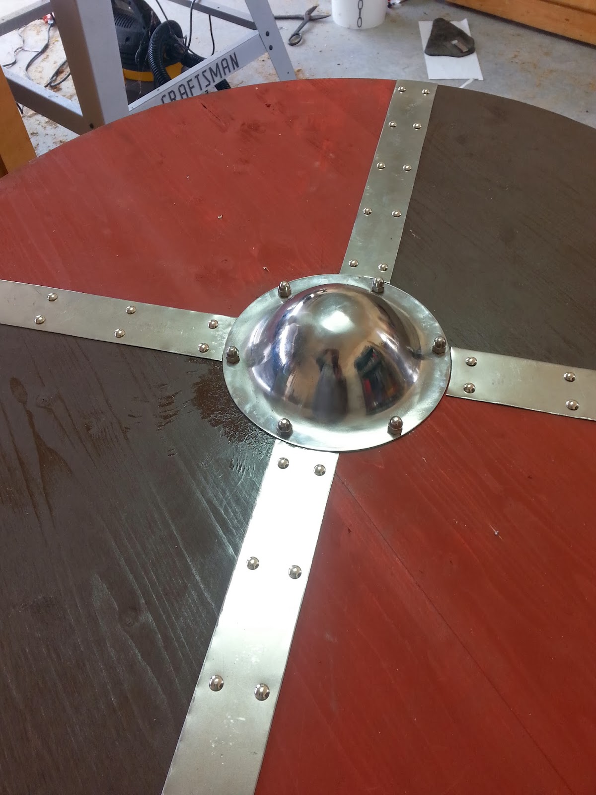 The Crafty Viking: I Make an Awesome Viking Shield