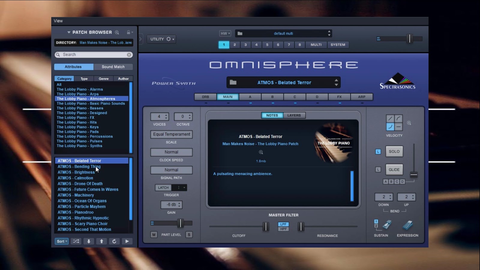 Folder omnisphere