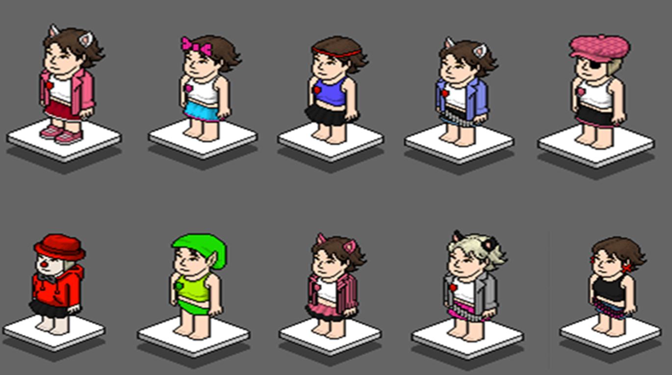 Danipc: Moda Habbo