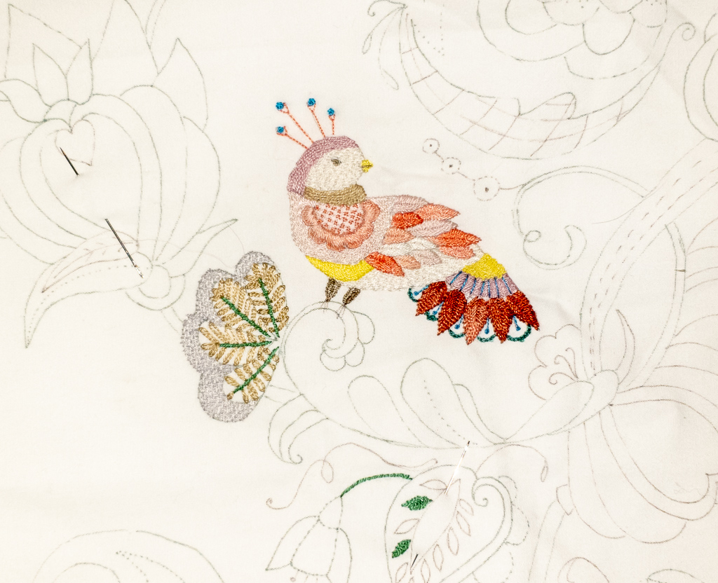 Committed Stitcher: One Flower