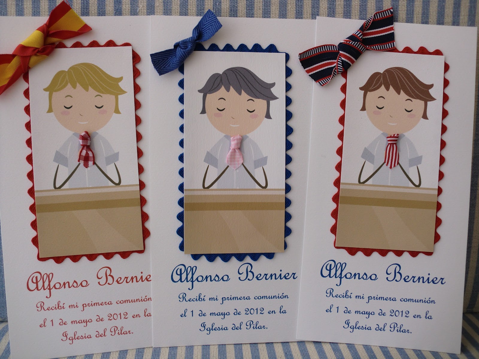 Sweet Dreams: RECORDATORIOS DE PRIMERA COMUNIÓN NIÑO