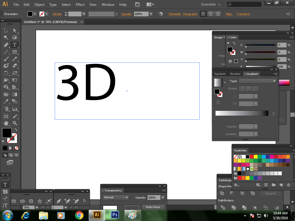 3D Text In Illustrator Tutorial 3d-text-in-illustrator-tutorial