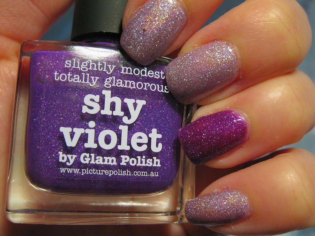 Milfina: PiCture POlish - Lizzie + Shy Violet