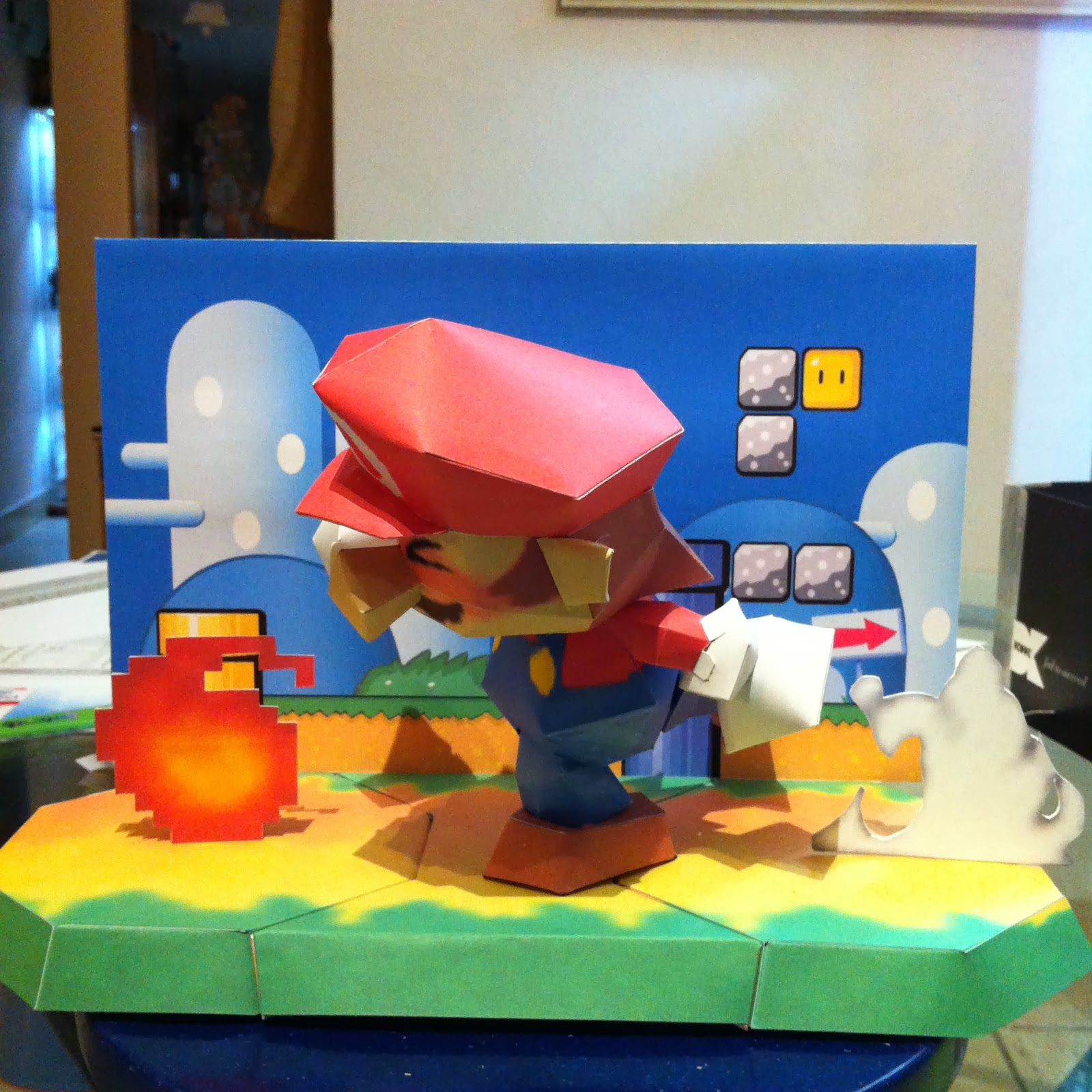 Geek's Ass: Papercraft Mario