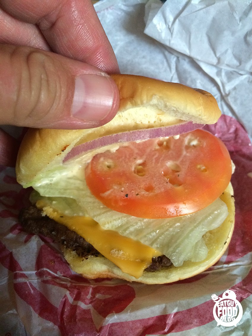FATGUYFOODBLOG: WENDY'S: Steakhouse Jr. Cheeseburger Deluxe