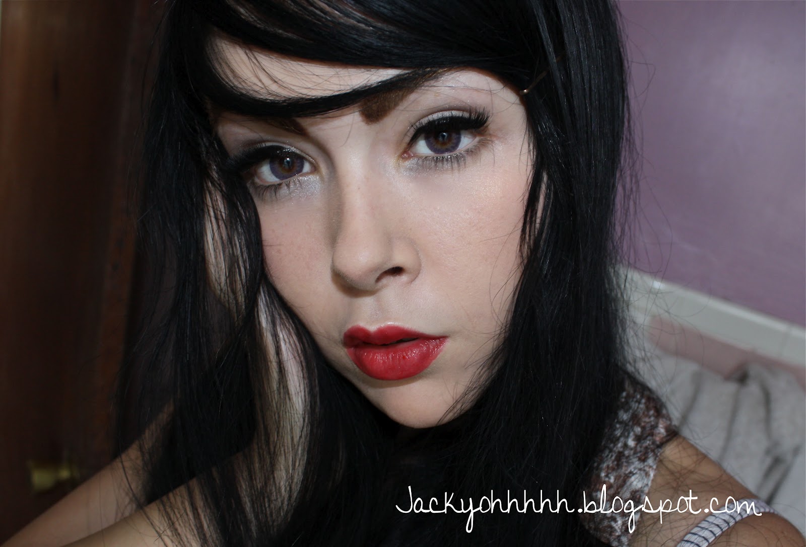 Ohhhhhh: {Sponsored}Review: Geo Medical Tri-Color Purple CM 905 Circle Lens