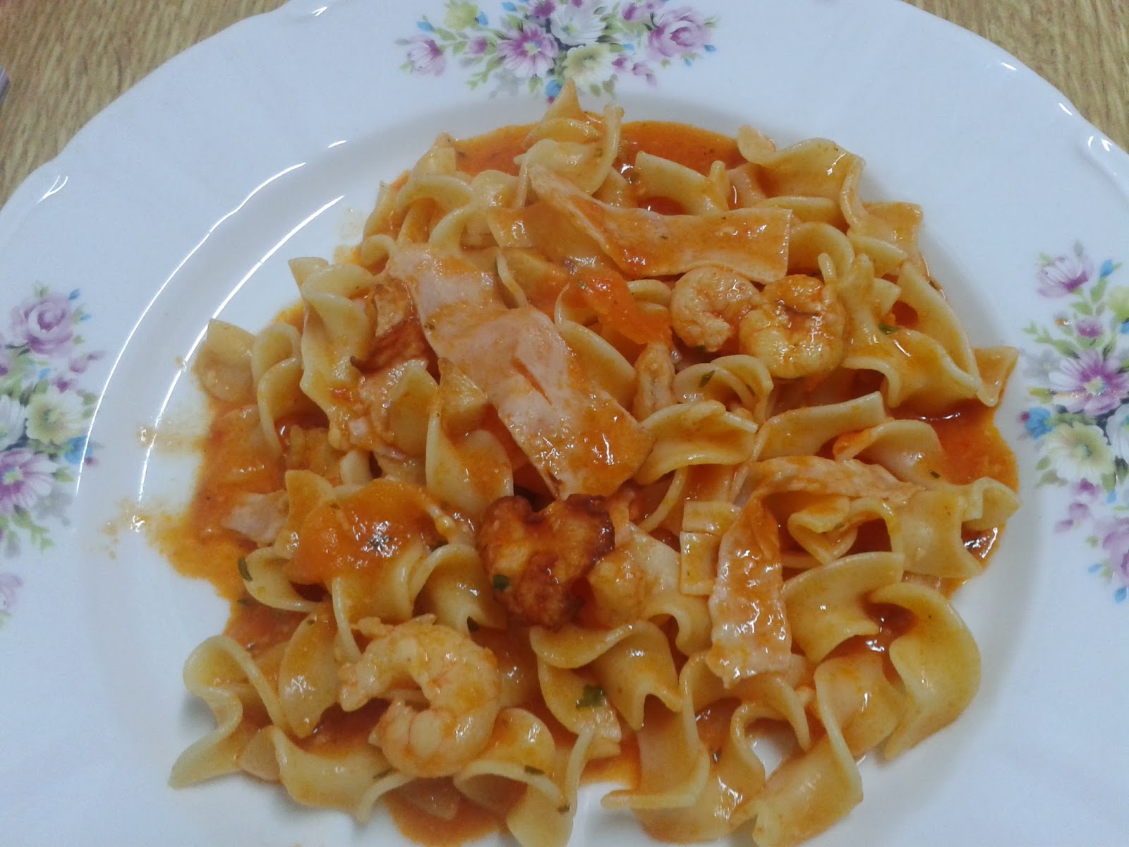 La cocina de Beli: Pasta tagliata con salsa roja