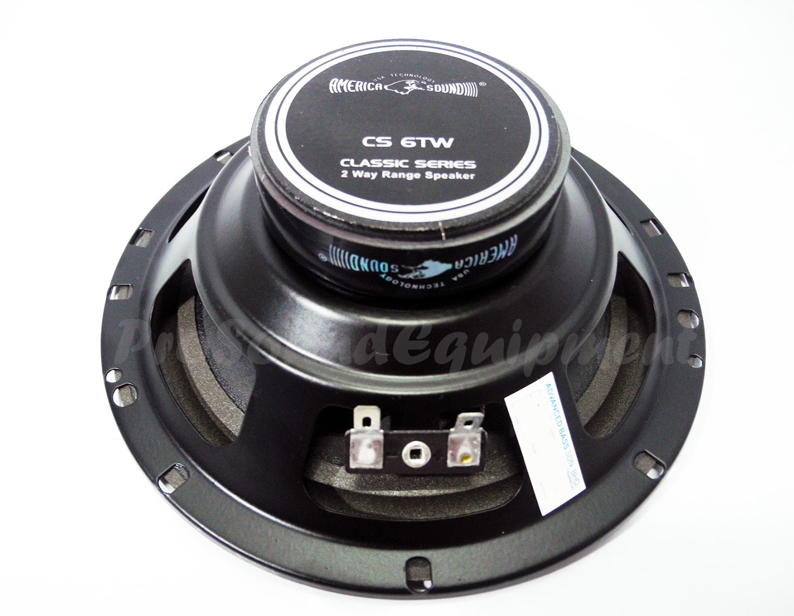 PRO SOUND EQUIPMENT TRADING: AMERICA SOUND CS 6TW CLASSIC SERIES 6.5 ...