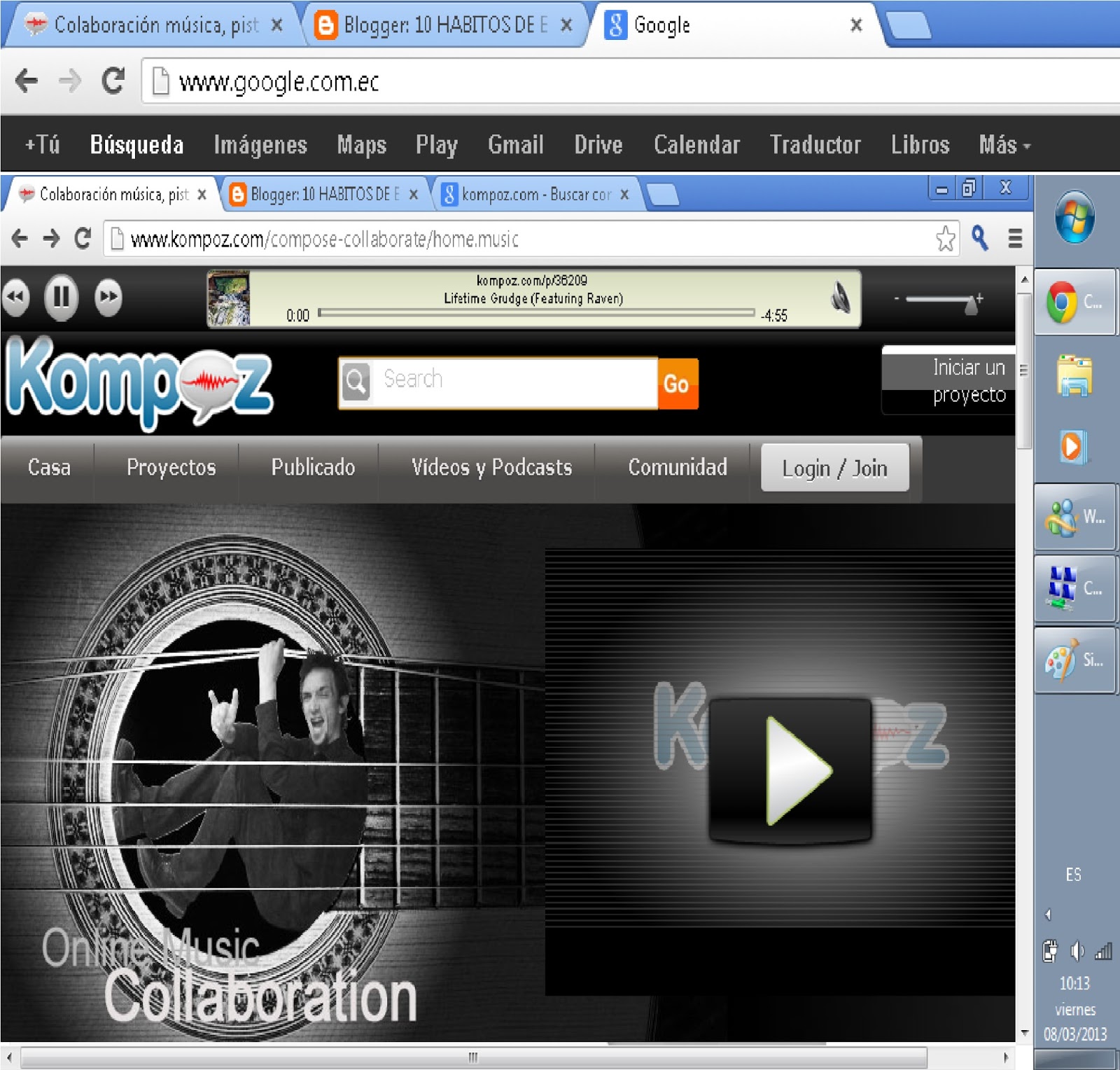 10 HABITOS DE ESTUDIOS: MANUAL DE USO DE KOMPOZ