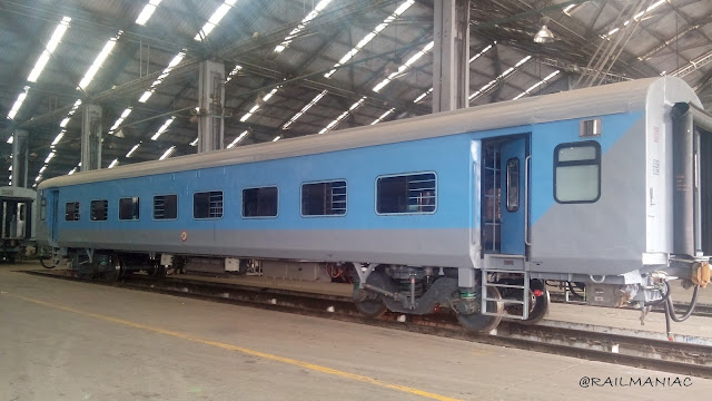 Rail Maniac: SEMI HIGH SPEED COACHES ROLL OUT BY 2017,JUNE