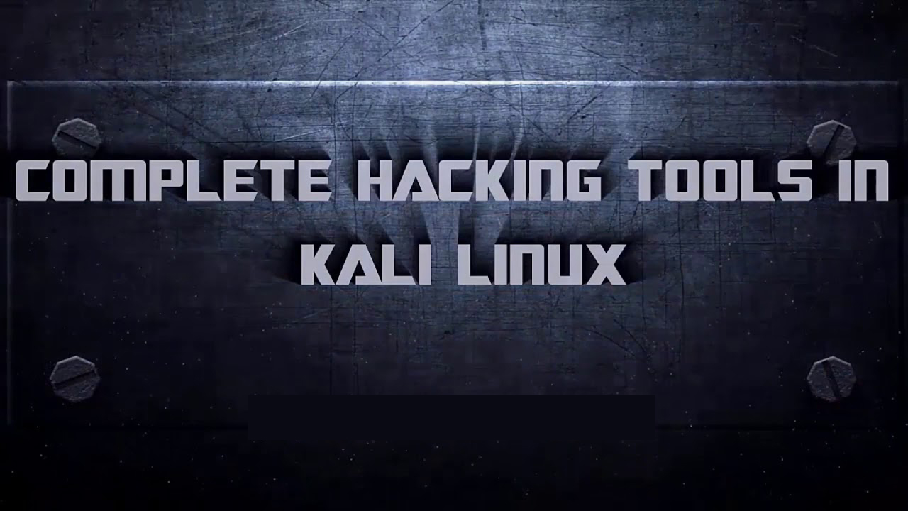 Chia Sẻ Khóa Học Complete Hacking Tools in Kali Linux [Khóa 9805 A ...