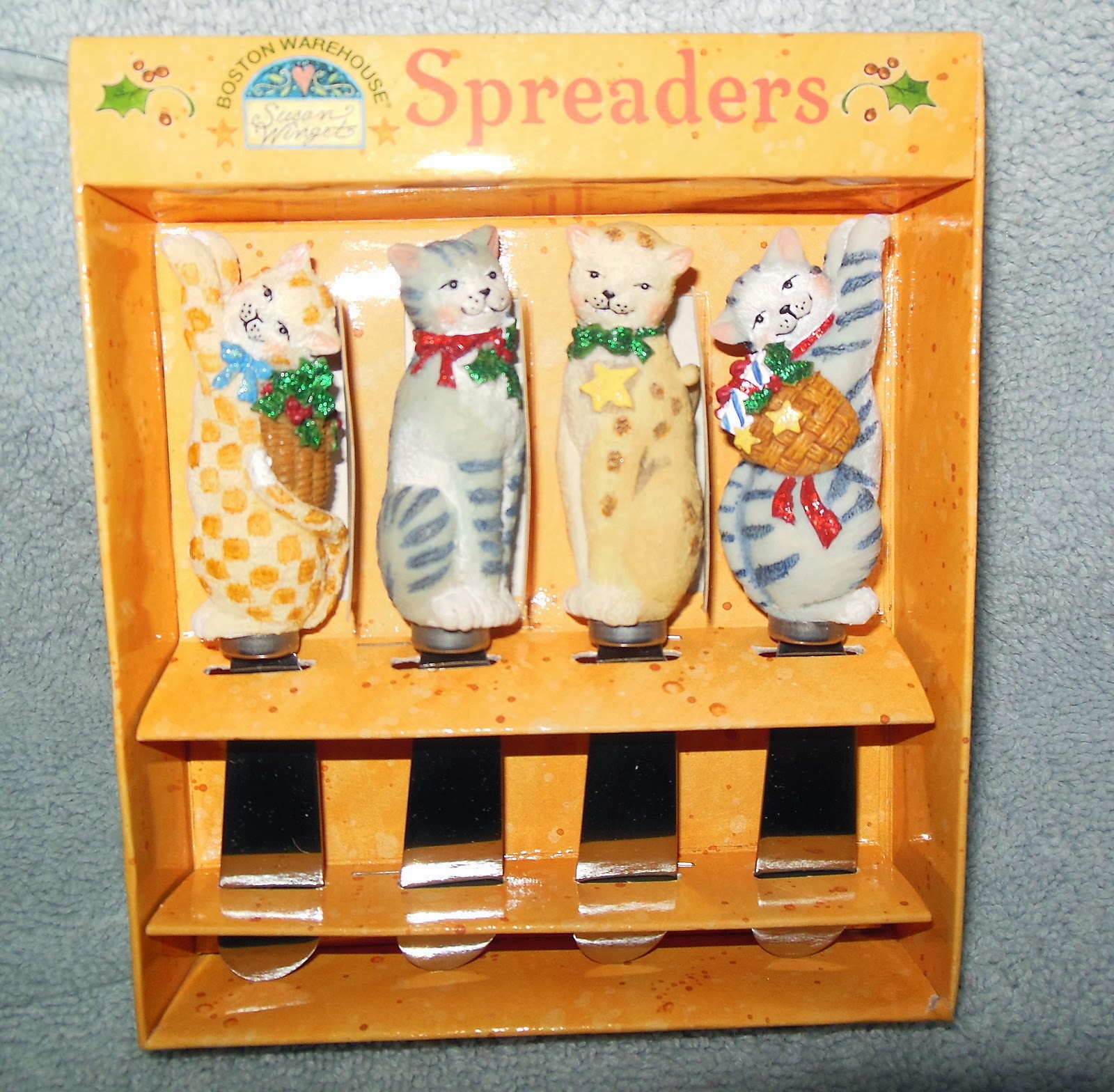 Cat Cheese Spreaders