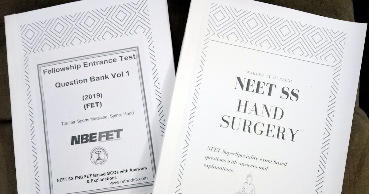 How to prepare for NEET SS superspeciality FNB Trauma Sports medicine ...