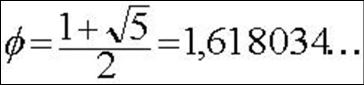 The Jürgen's Blog!: La divina proporcion Φ