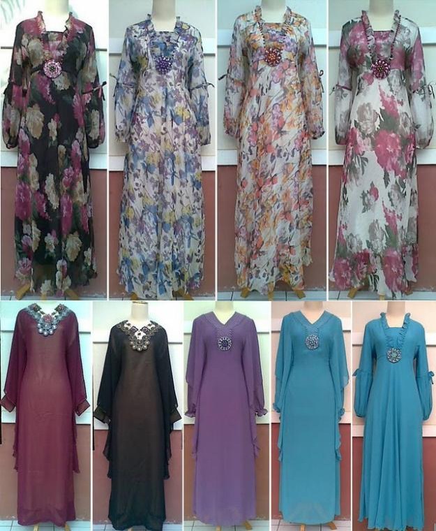 fashion for ladies: Jubah Moden