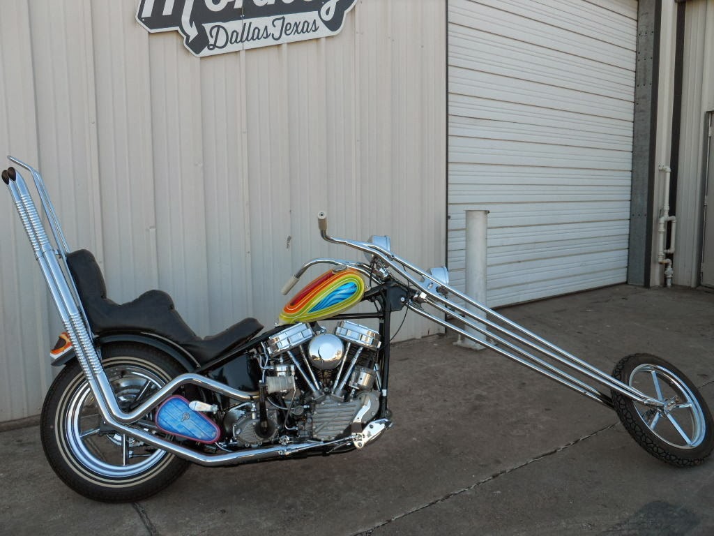 Gas Monkey Has A Wink Eller 49' Panhead Chopper For Sale - Rusty ...