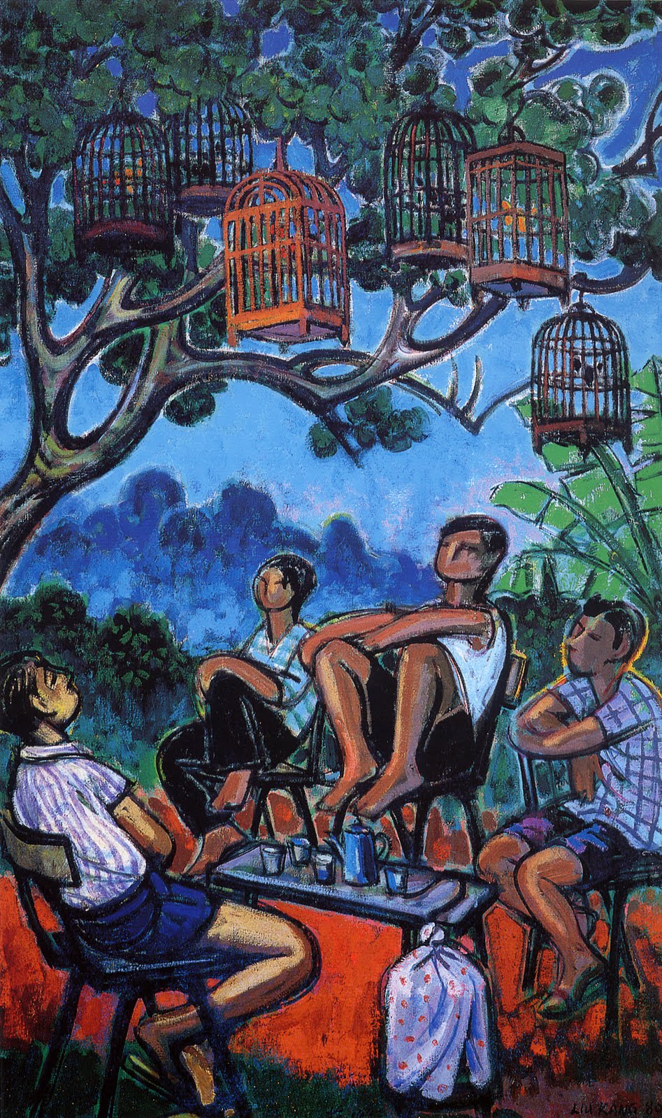 Welcome: Art ~ Singaporean Artist ~ Liu Kang