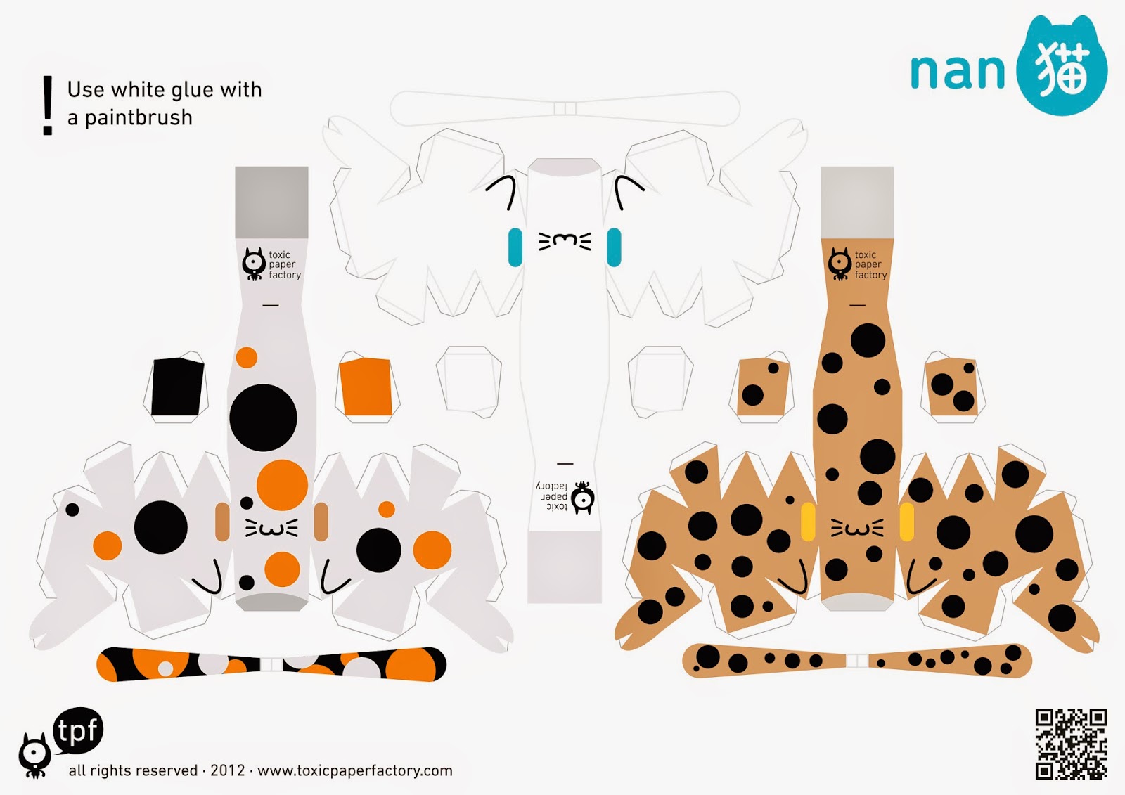 Kumpulan Papercraft terbaik: Blog_Paper_Toy_papertoys_Nanoneko_Toxic ...