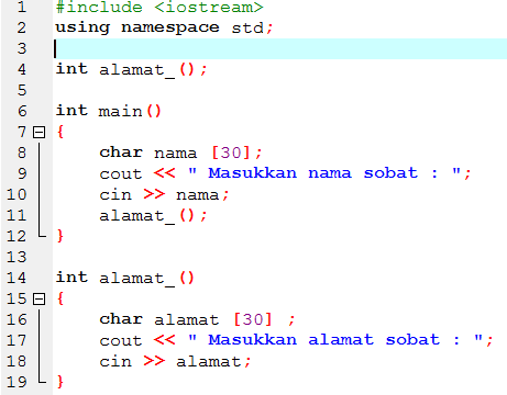 Pemrograman Terstruktur: Konstanta Dan Variabel Dalam C++