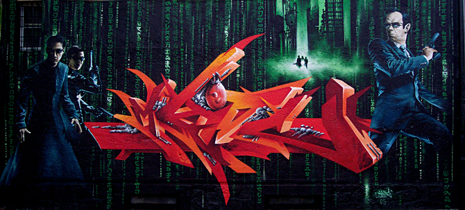 MADC, una graffitera con un estilo inigualable. : Distorsion Urbana