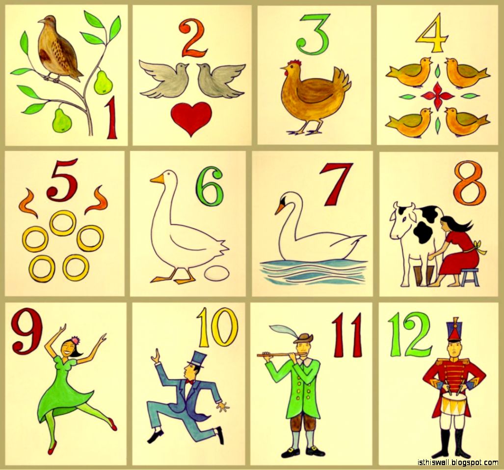 12 Days Of Christmas Lyrics This Wallpapers 12-days-of-christmas-lyrics-this-wallpapers