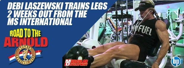 Body By Ian | the cancer warrior: IFBB Pro Debi Laszewski trains legs ...