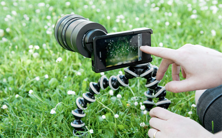 iPhone SLR Lens Mount | The Collective Loop