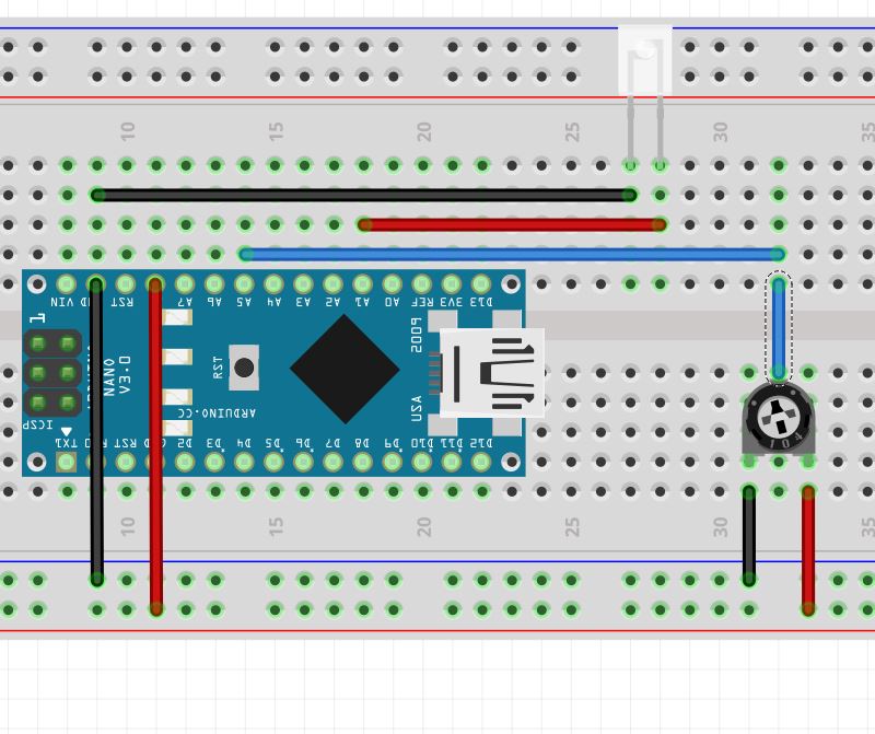 Arduino Nano kendali tegangan mengunakan PWM - jasa pemrograman arduino