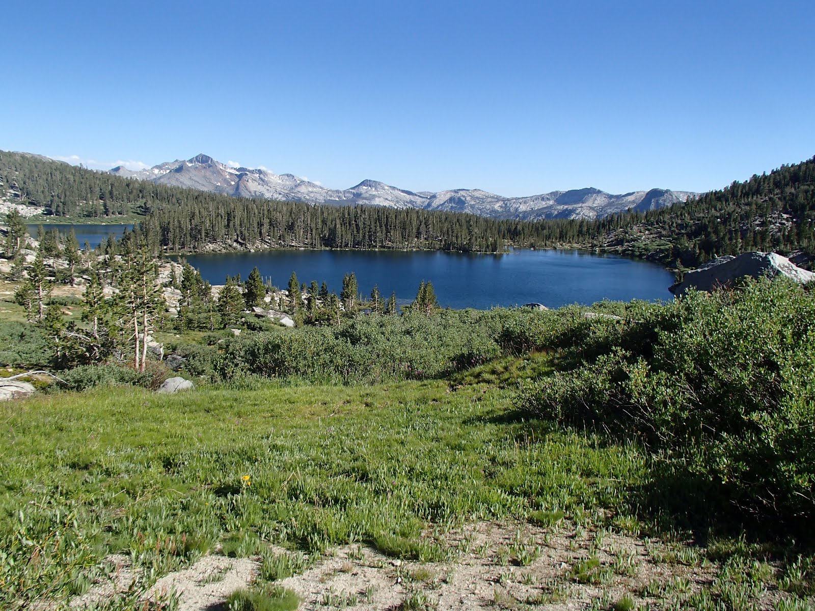 NorCal Dog Trails: Florence Lake to Thomas A Edison Lake