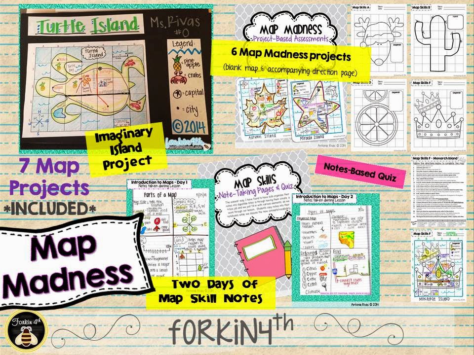 forkin4th: Map Madness (making map skills fun)