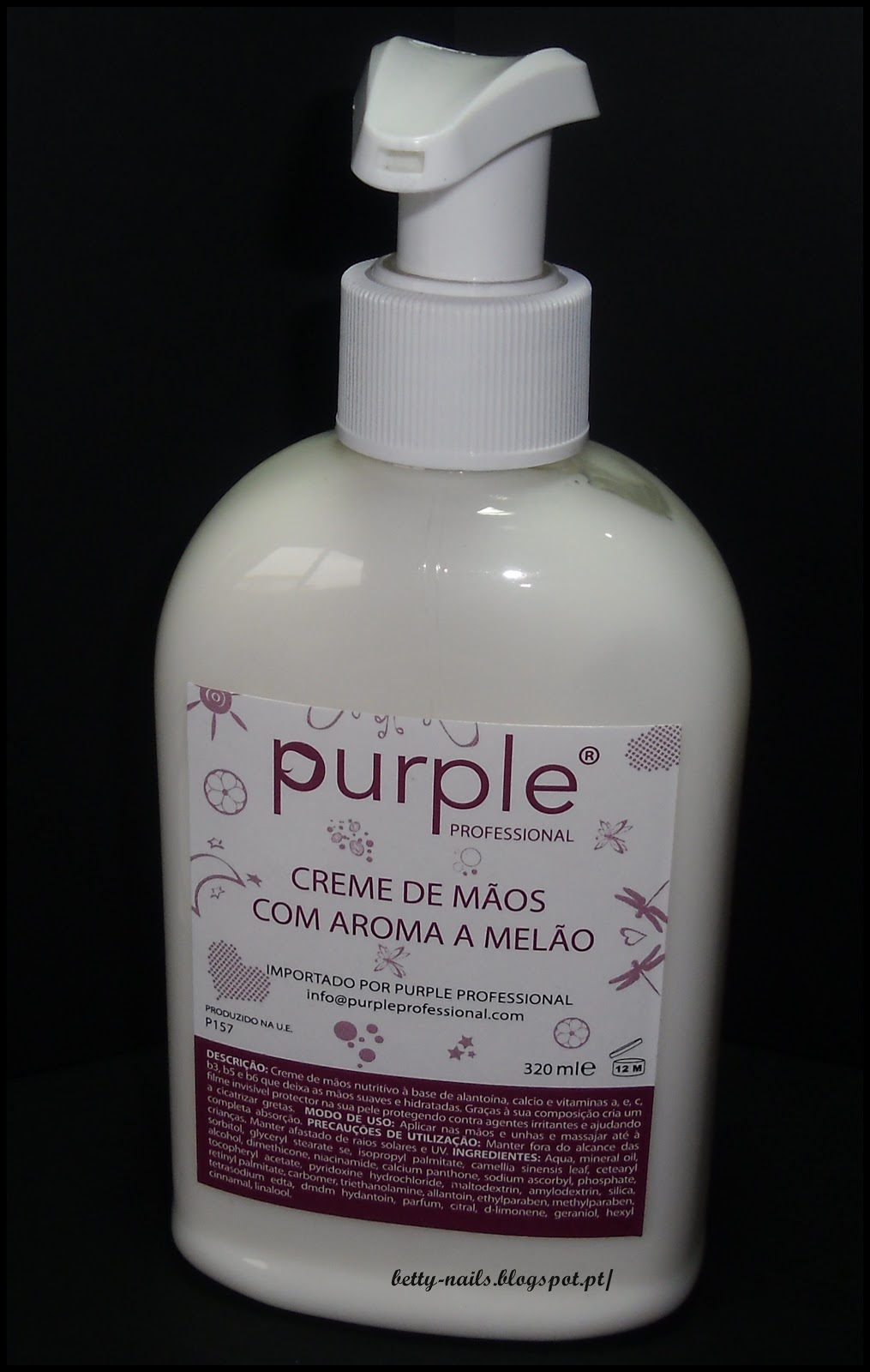 Betty Nails: Purple Hand Cream - Melão [NNCP]