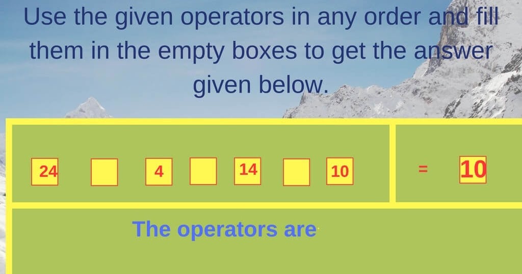 Math Puzzle Questions for Kids: Easy Fun Problems