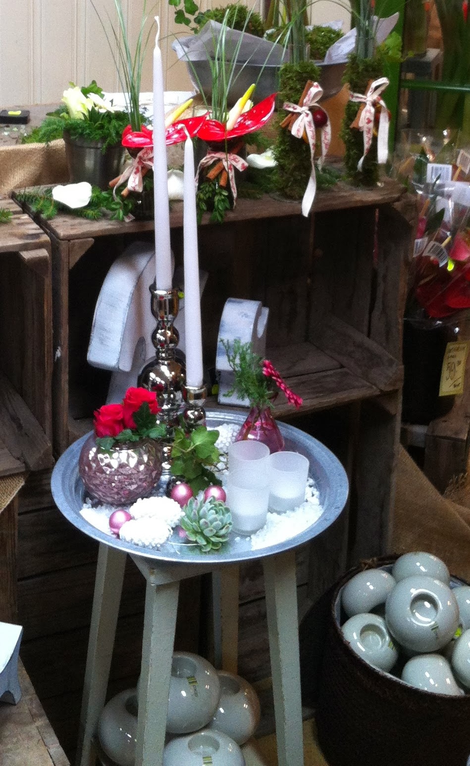 Fru Larssons - inspiration och kreativitet: Kransar, julgrupper och ...