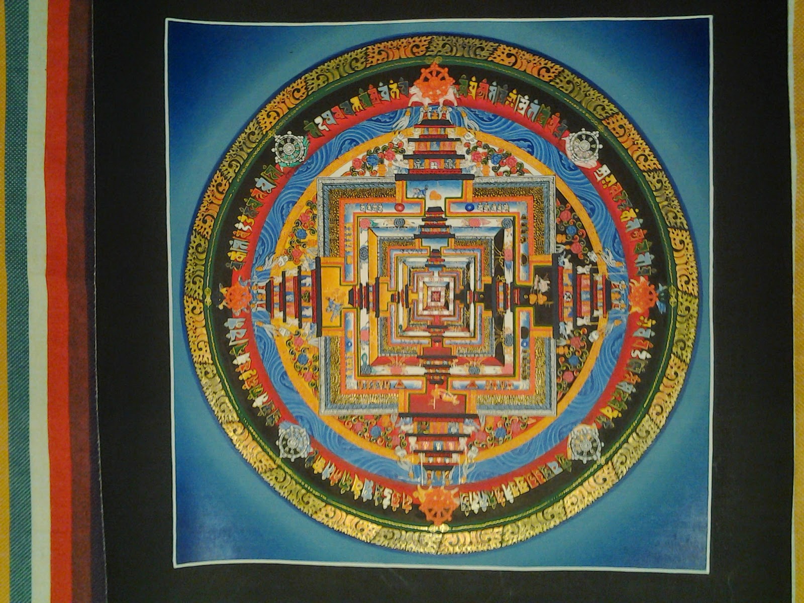 Pundalika Thangka: 时轮金刚坛城 Kalachakra Mandala