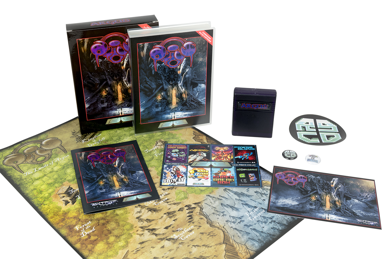 RGCD: Kobo64 & Argus Available on Cartridge! (Commodore 64)