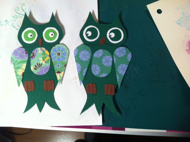 Kreativatelier: Eulen - Karten