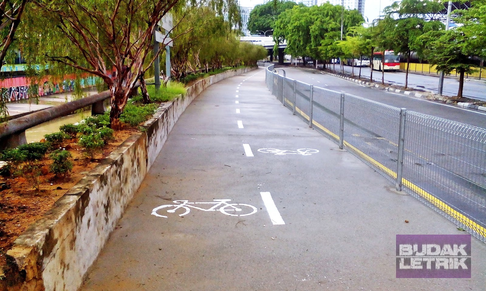 Budak Letrik: Panduan laluan basikal Dataran Merdeka - Mid Valley Megamall