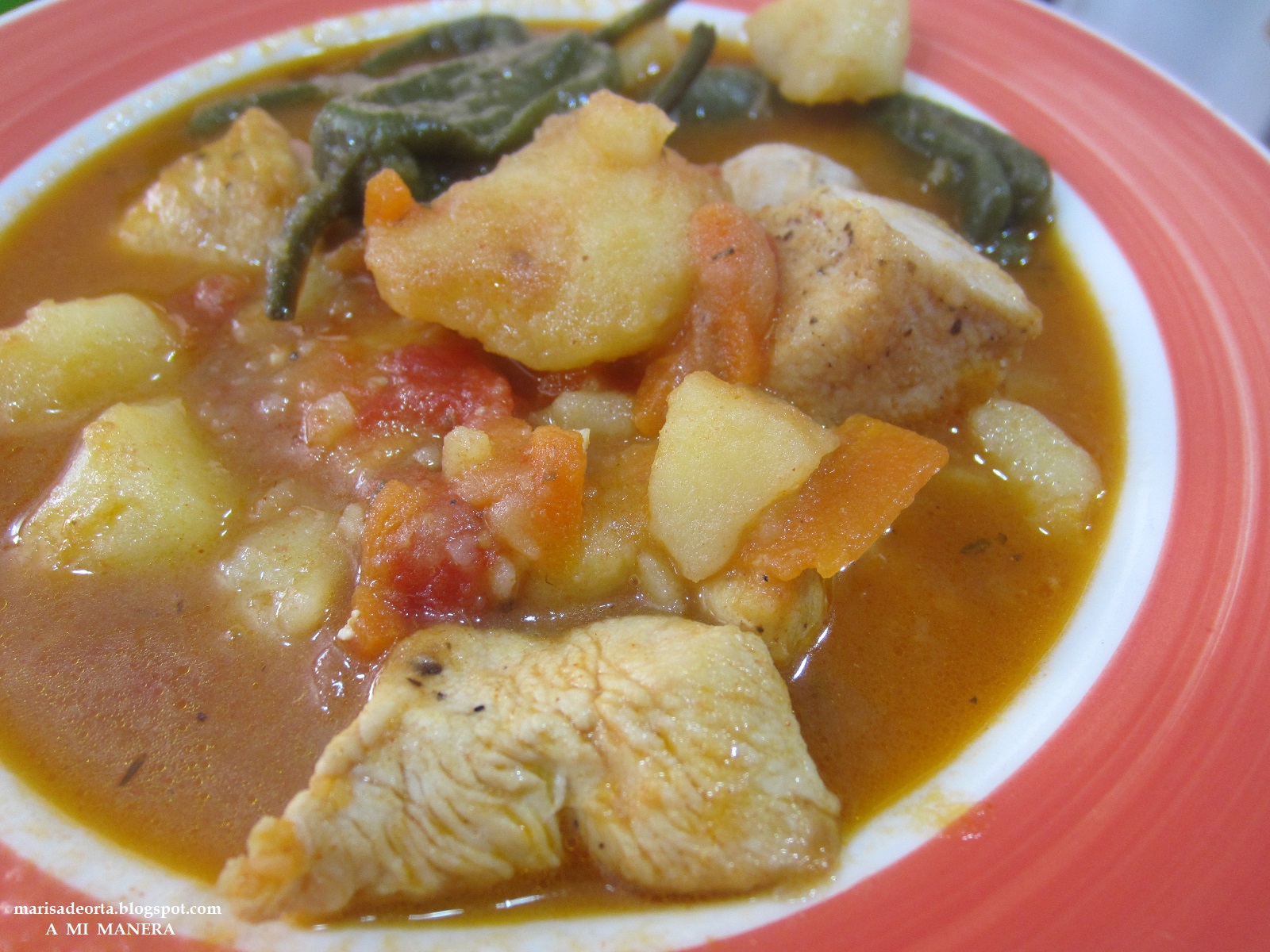 A mi manera: GUISO DE POLLO