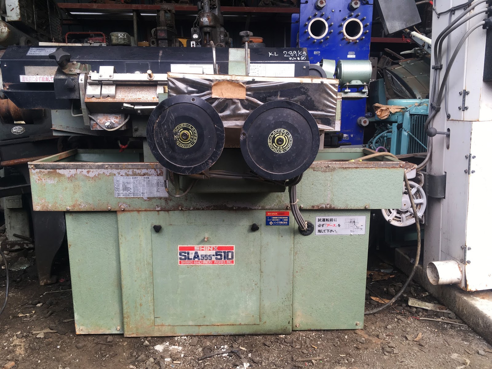 Products: shinko lapping machine SLA555-510 Shinx lapper